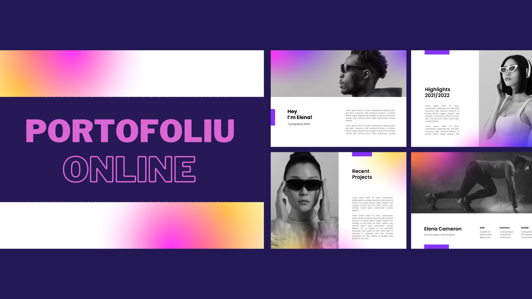 Câștigă tone de clienți cu un portofoliu online convingător - Construirea website-ului dvs ...