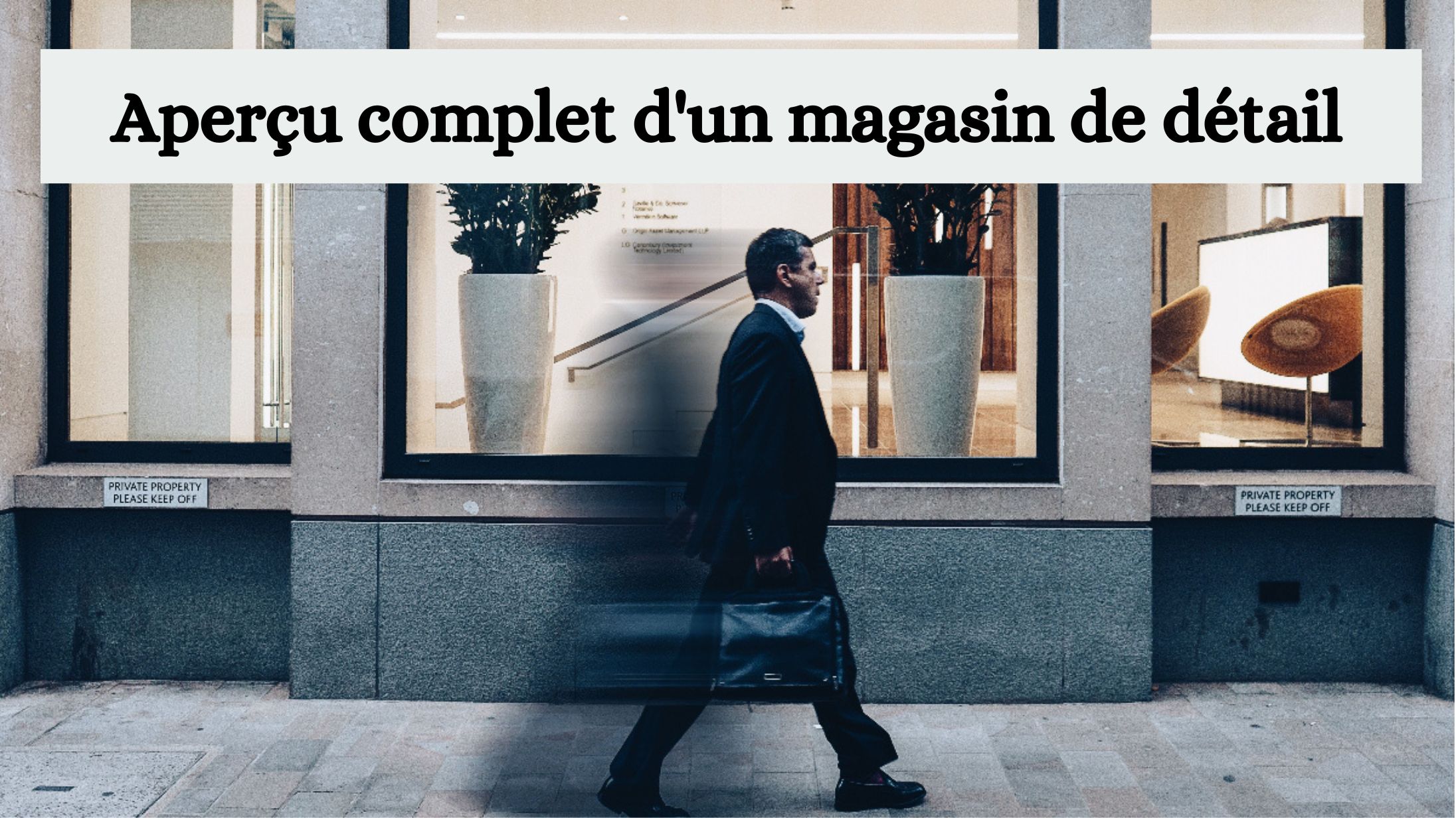 Aperçu complet d'un magasin de détail - Créer votre site web - Strikingly