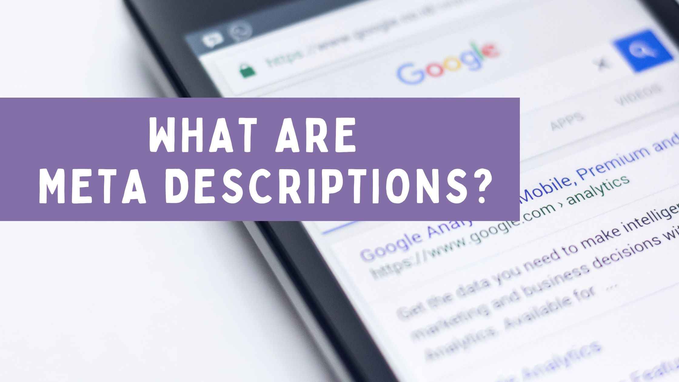 What are Meta Descriptions? - Building Your Website - Strikingly