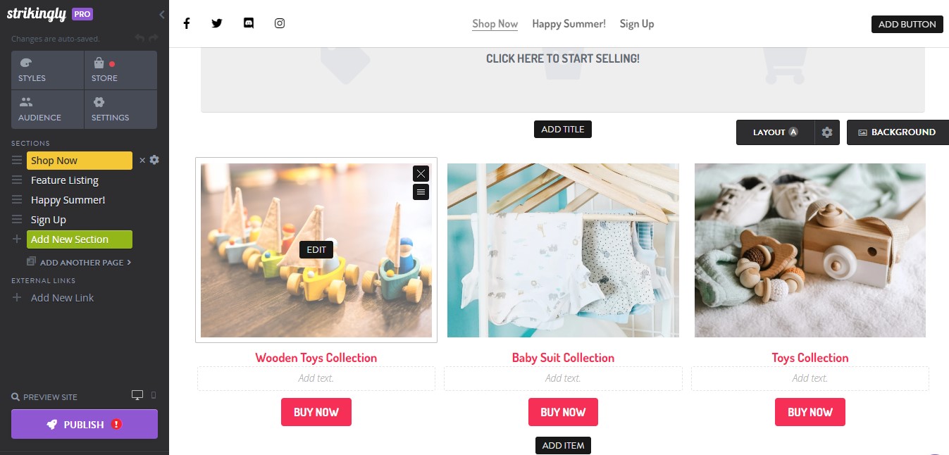 How to Launch Your Strikingly Online Store with White Label Products ...