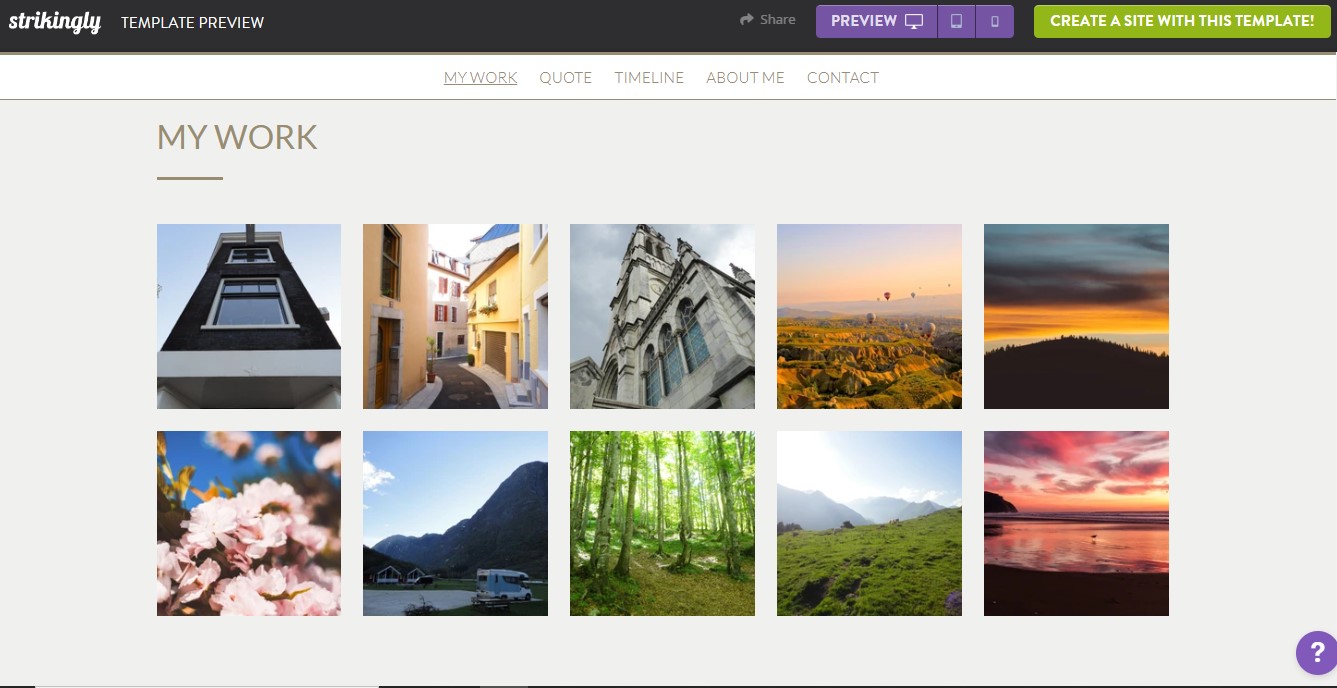 How To Market Your Photography - Building Your Website - Strikingly
