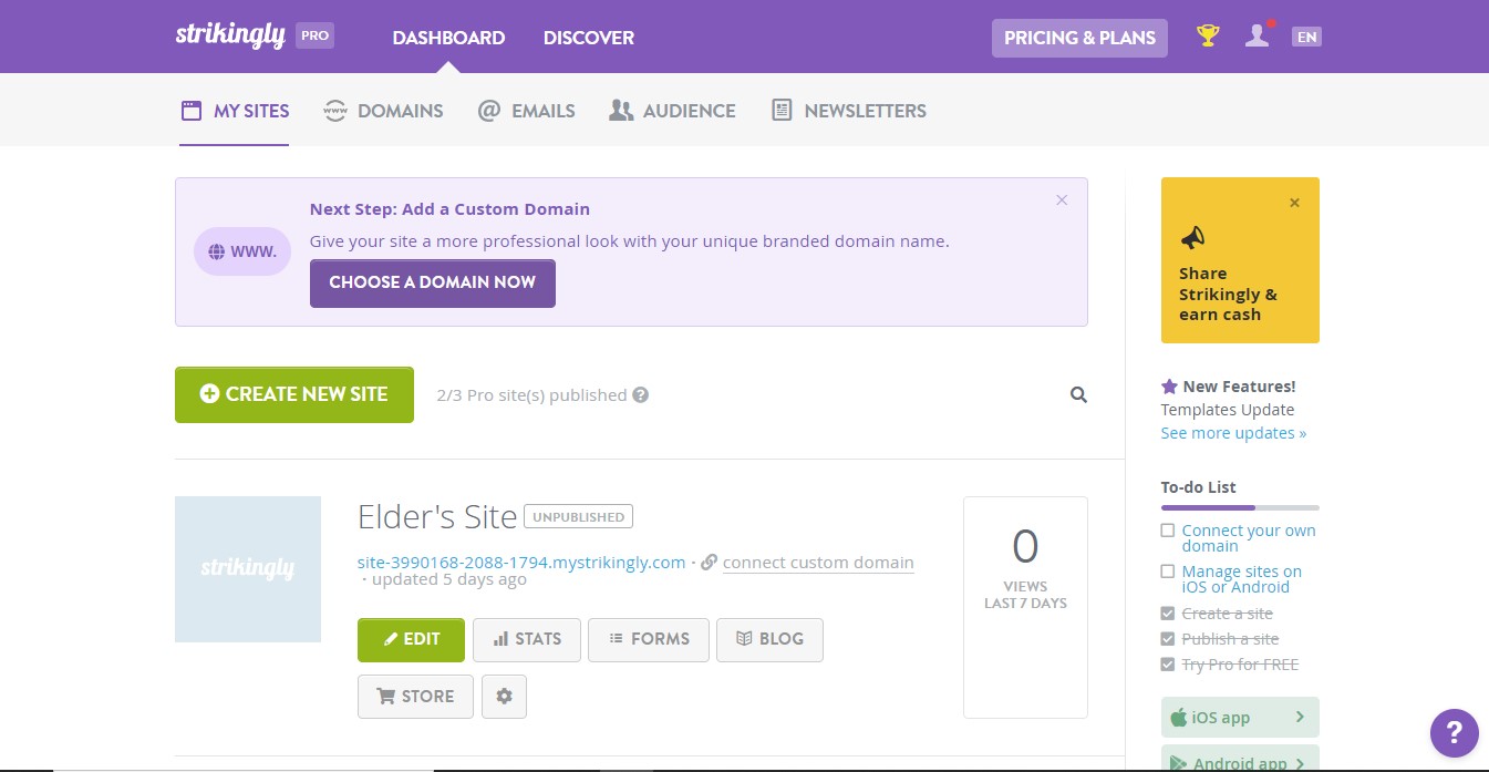Create a Homepage That Works! - Building Your Website - Strikingly