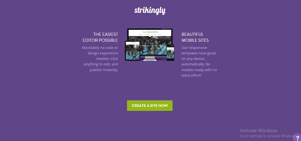 Top 10 Profitable Business Ideas - Building Your Website - Strikingly