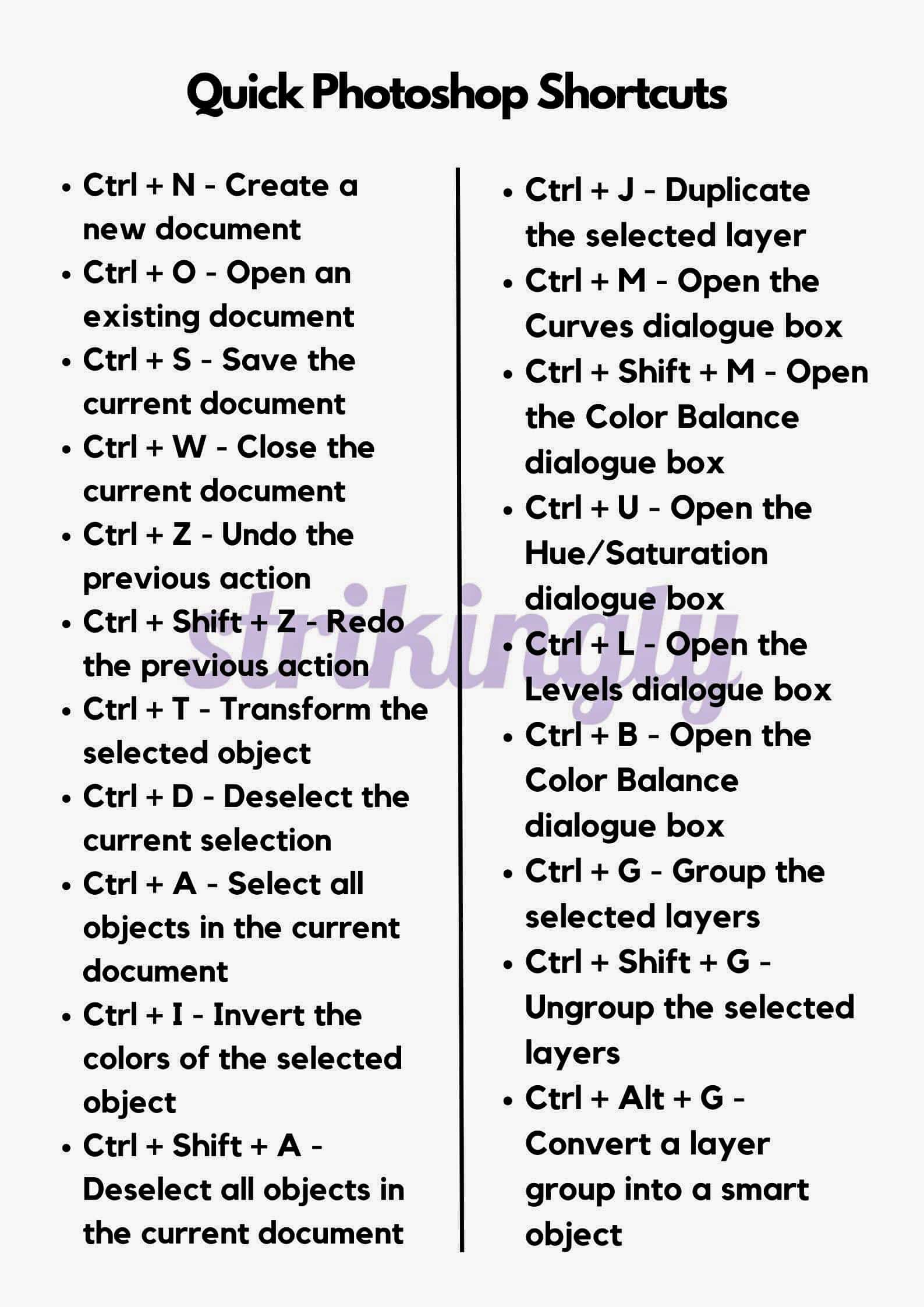 Simple Photoshop Tips for Beginners - Building Your Website - Strikingly