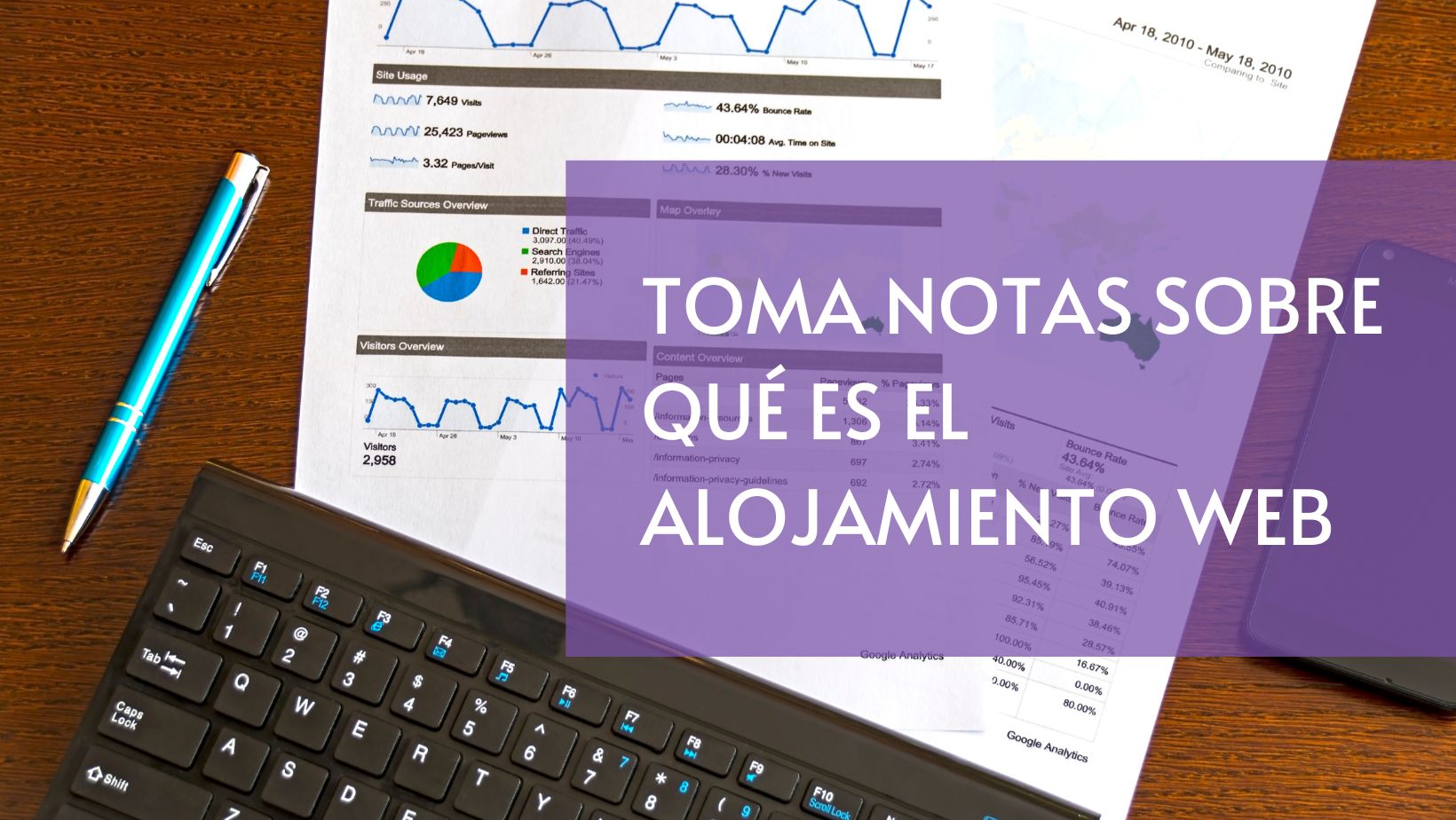 Toma notas sobre qué es el alojamiento web - Crear Tu Sitio Web ...