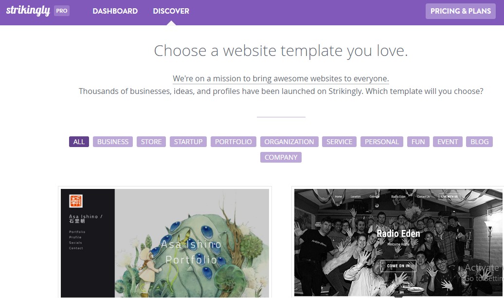 Modern website design: inspiration and tips - Building Your Website - Strikingly