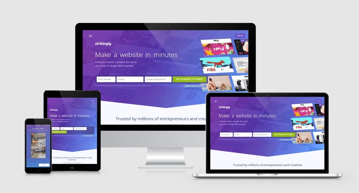 Maximizing User Experience with Responsive Website Design - Building Your Website - Strikingly