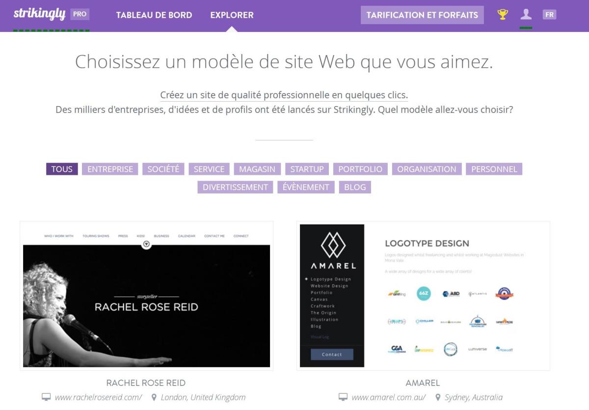 Design de site web moderne : inspiration et conseils - Créer votre site ...