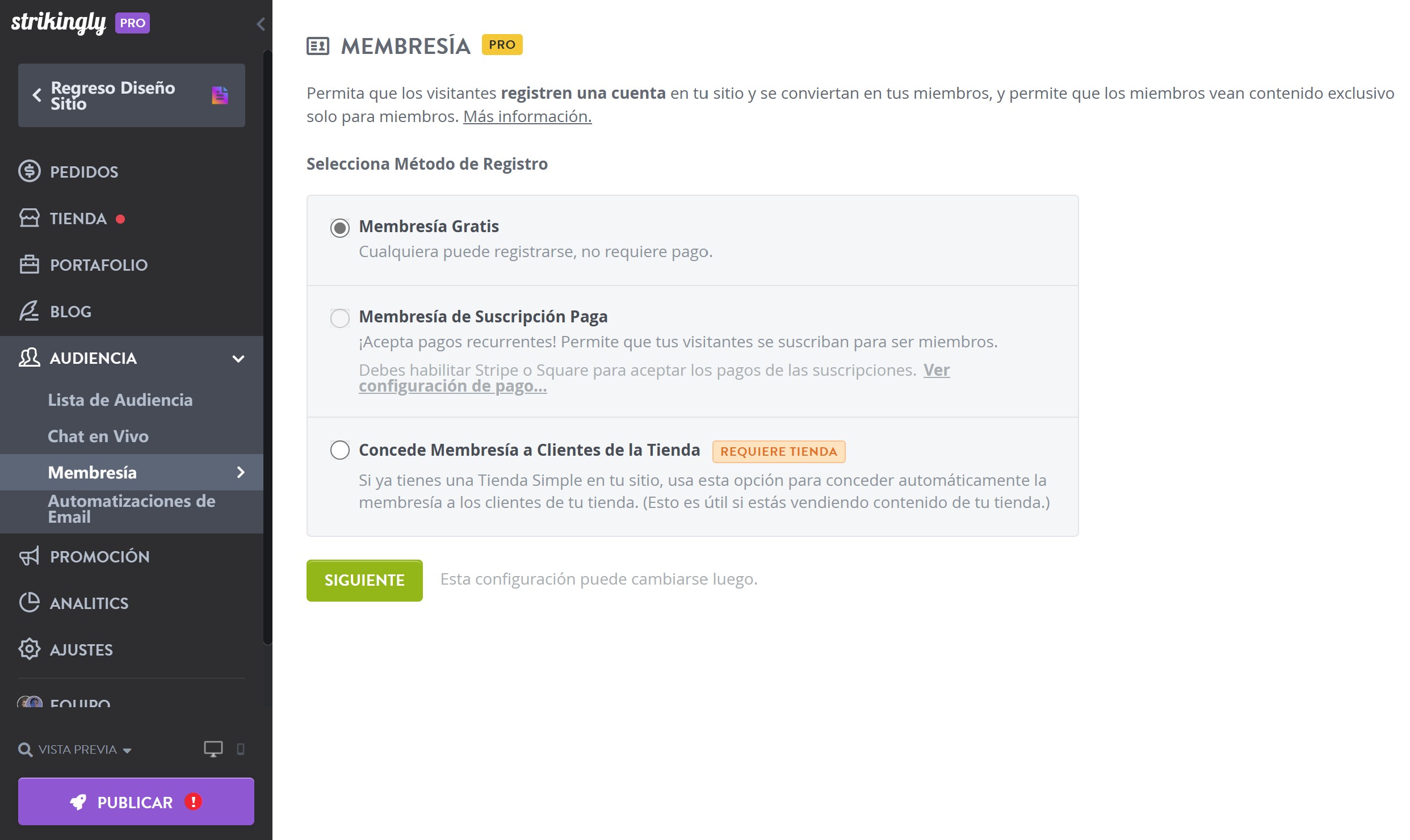 Crea un sitio web de membresía para disparar tu flujo de ingresos - Crear Tu Sitio Web - Strikingly