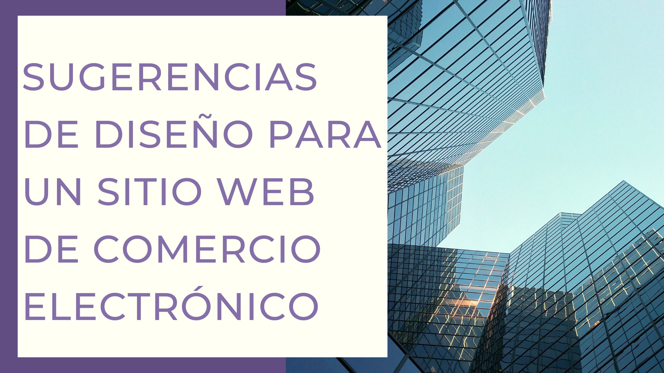 Sugerencias de diseño para un sitio web de comercio electrónico - Crear ...