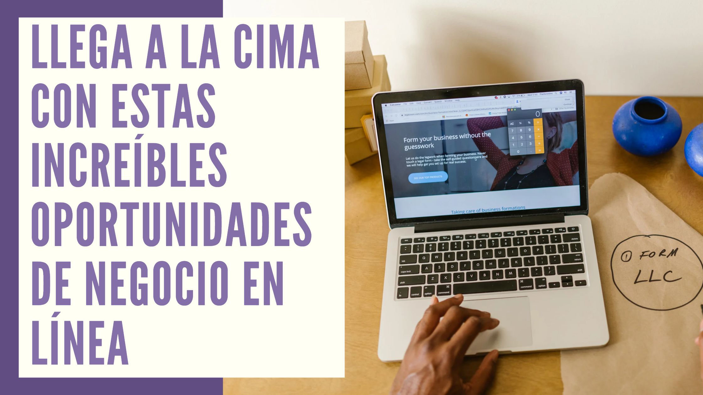 Llega a la cima con estas increíbles oportunidades de negocio en línea ...