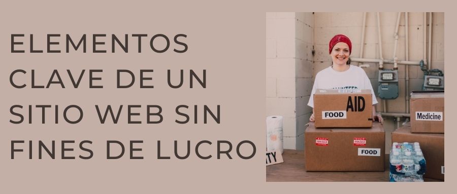 Elementos clave de un sitio web sin fines de lucro - Crear Tu Sitio Web - Strikingly