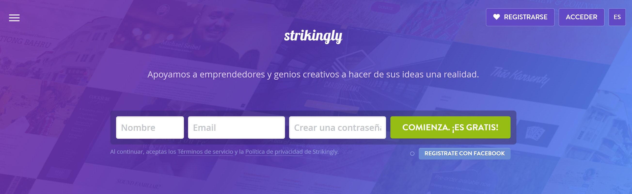 Elementos clave de un sitio web sin fines de lucro - Crear Tu Sitio Web - Strikingly
