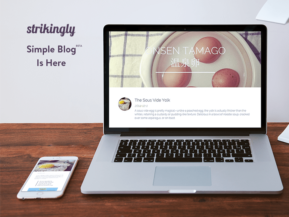 Simple Guide to Blogging - Building Your Website - Strikingly