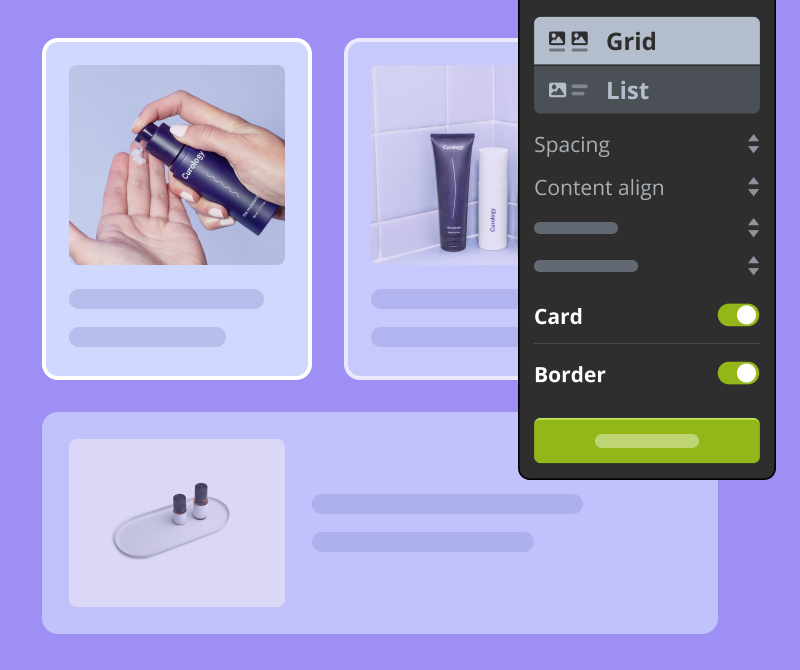 New Feature List Settings - Updates - Strikingly