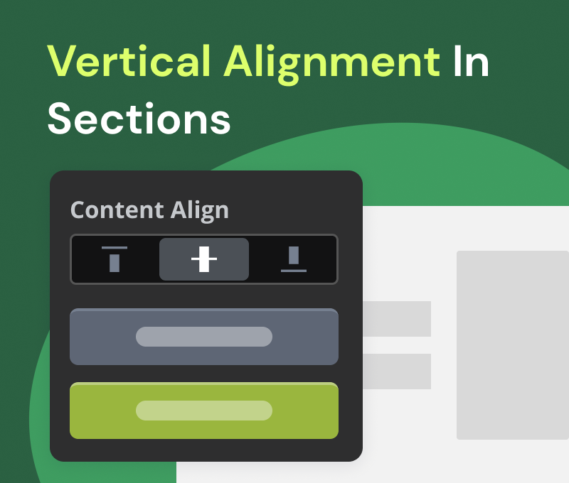 Vertical Alignment In Sections - Updates - Strikingly Vertical Alignment In Sections - Updates - Strikingly
