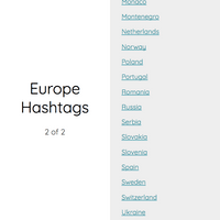 Instagram Hashtags for Travel Bloggers