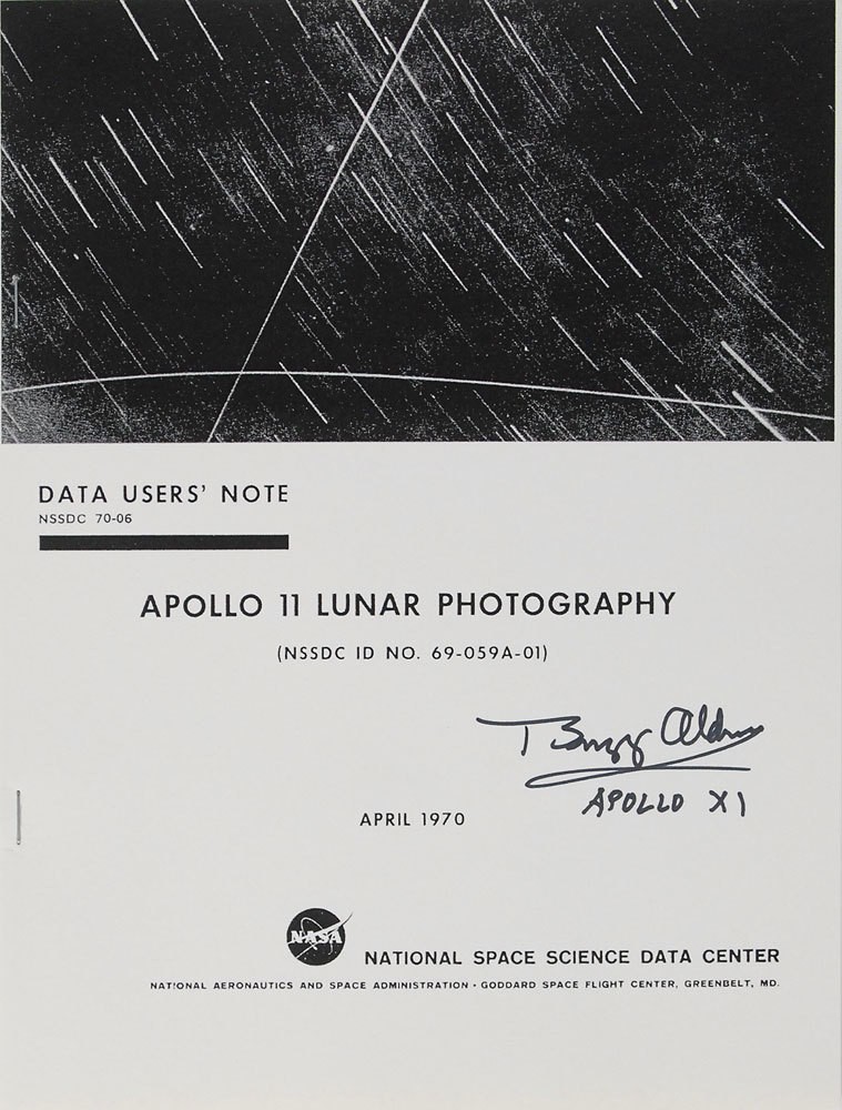 Signed & Autograph - Space Collectibles, artifacts and memorabilia