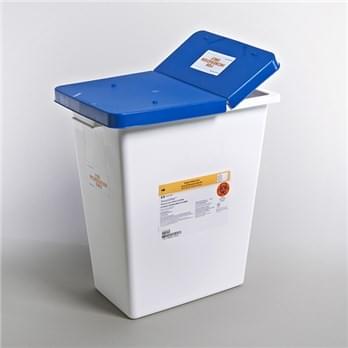 8850 - 8 Gallon Pharma Waste Container with Hinged Gasketed Lid