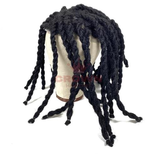 Dreadlock Twist Hair Unit Lace