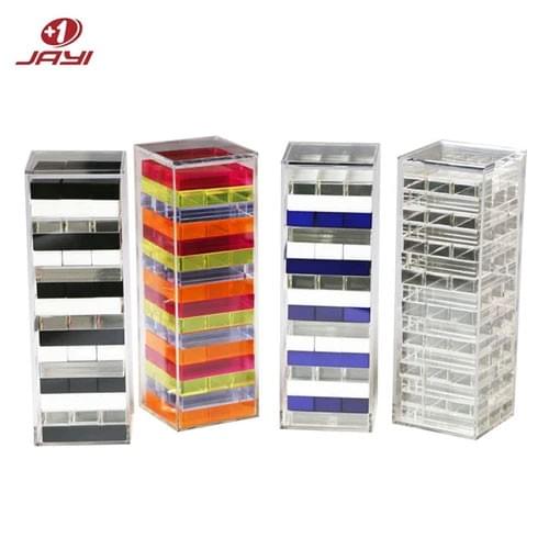 Acrylic jenga classic game