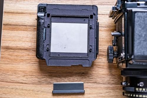 Mamiya Universal press 3D-Print instax wide back