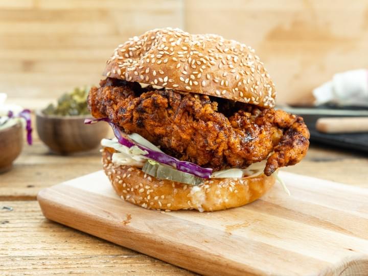 Flew the Coop, southern fried chicken sandwiches