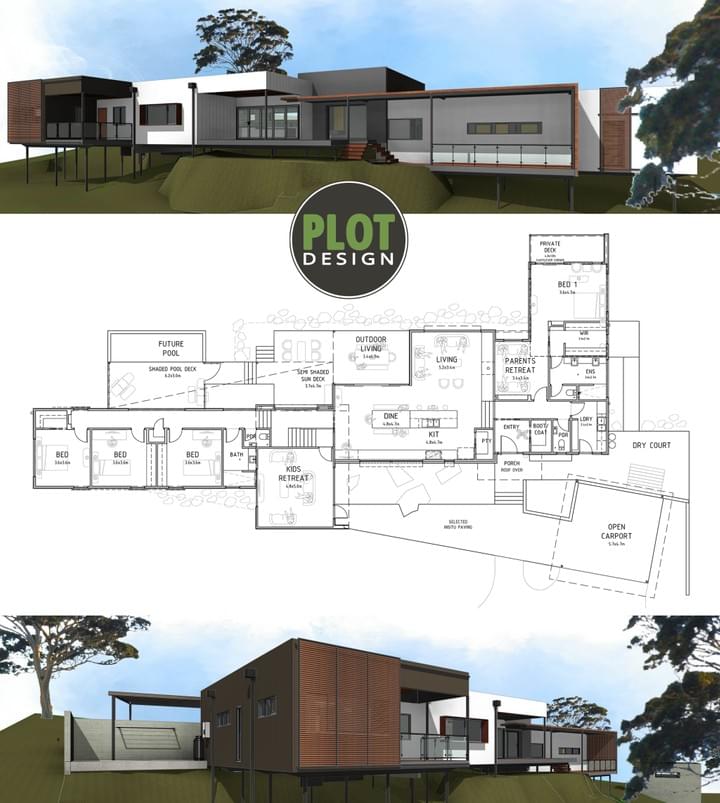 Plot Design : Perth Hills Complete Building Design & Drafting Services