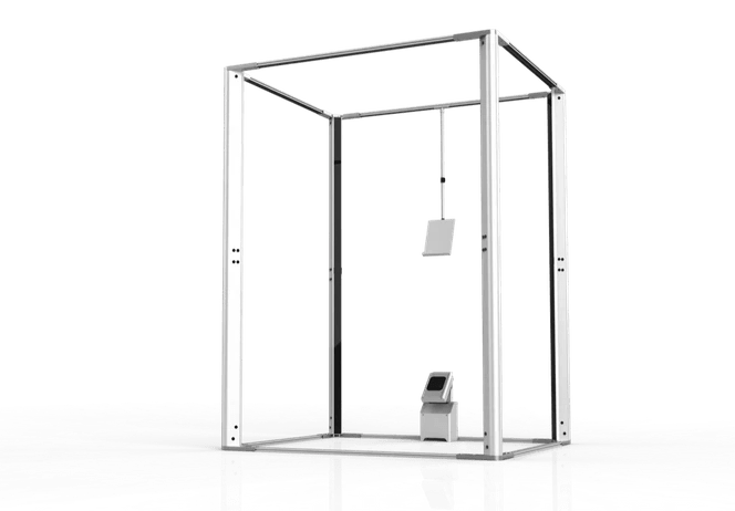 3D body scanner for virtual body measurement