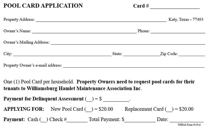 Williamsburg Hamlet HOA