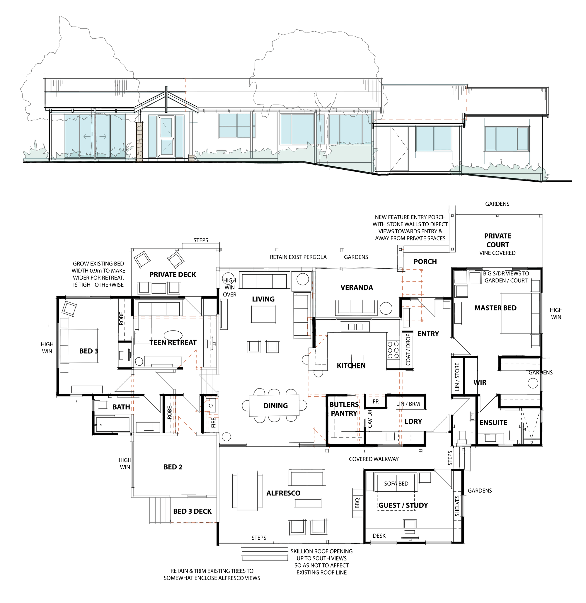 Plot Design : Perth Hills Complete Building Design & Drafting Services