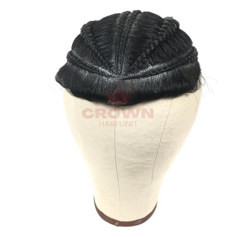 BRAIDED UNIT - High Quality Hair Units for Men & Women