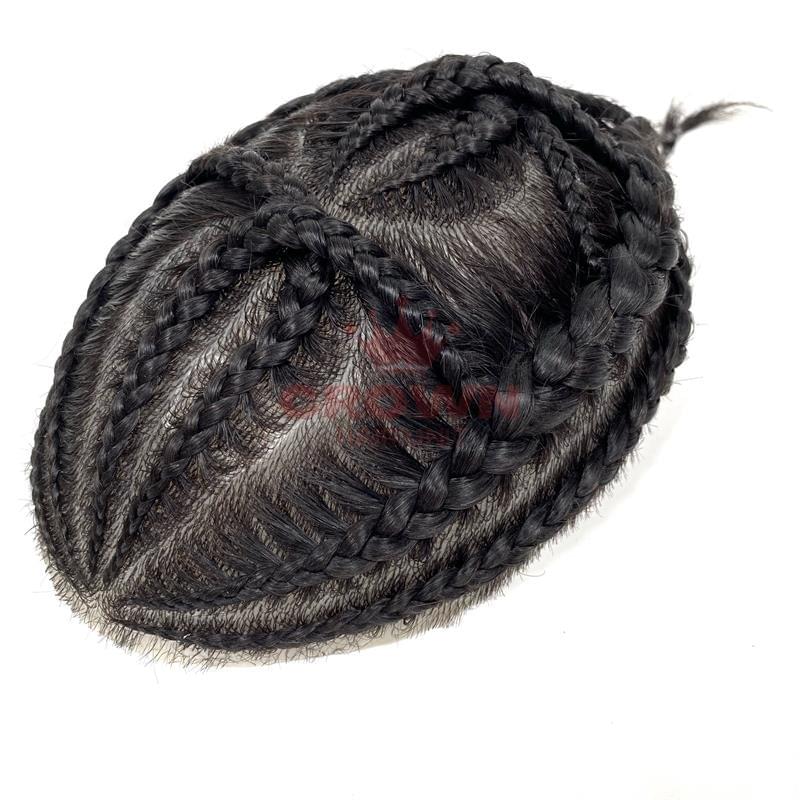 BRAIDED UNIT - High Quality Hair Units for Men & Women