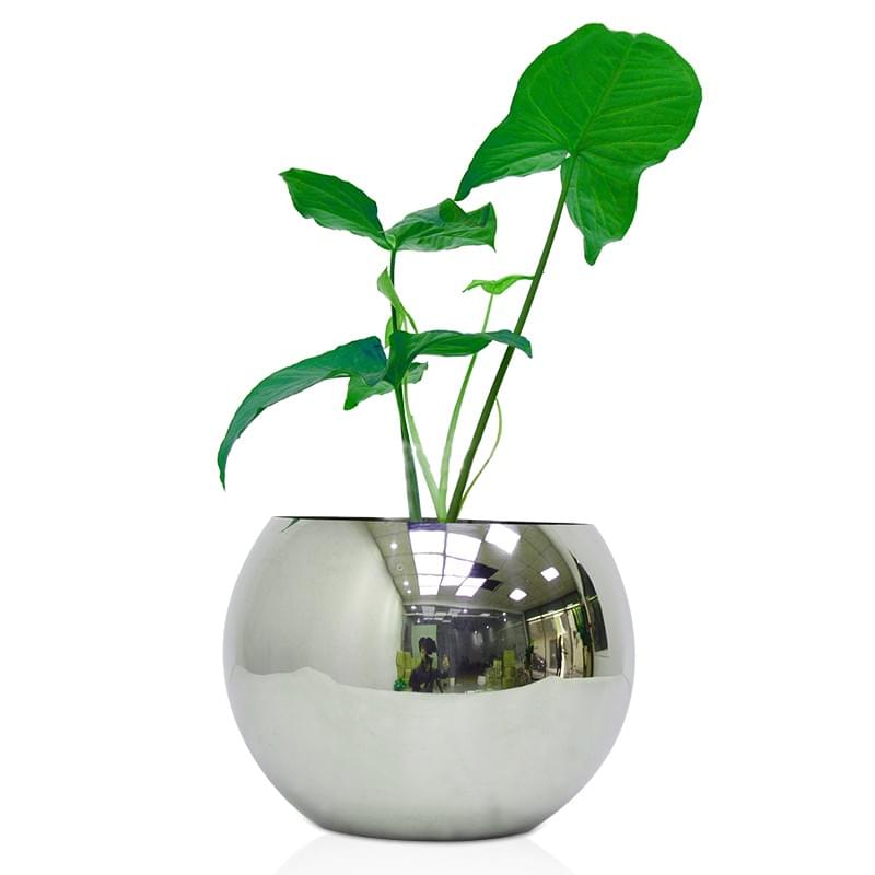stainless steeel planter