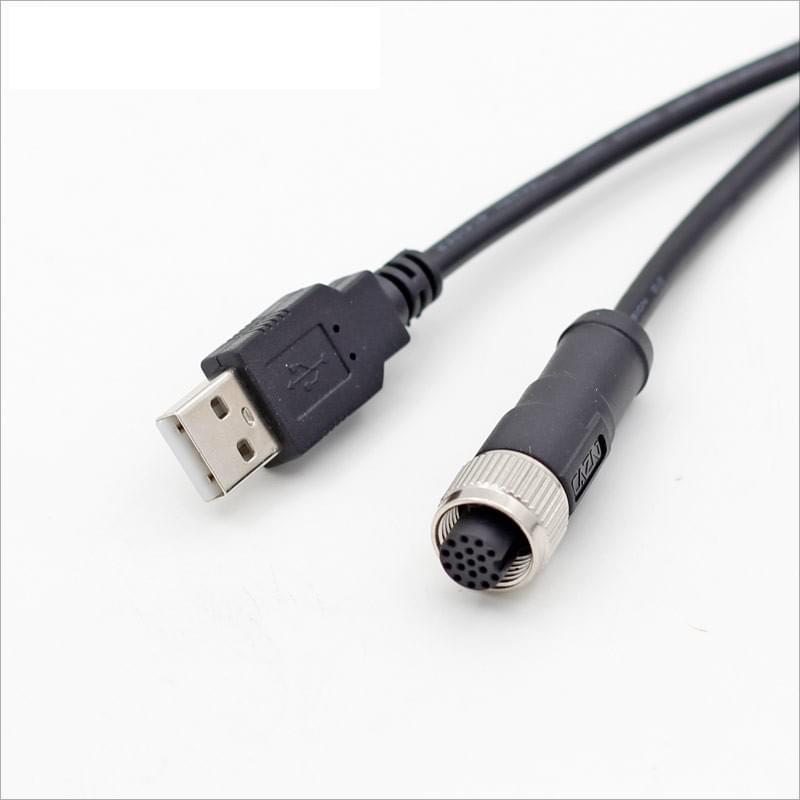 CAZN-M12 M8 M16 M23 7/8 USB RJ45 Waterproof Connector | China Manufacturer