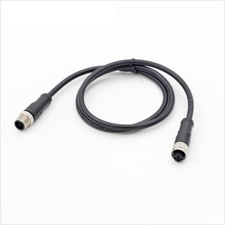 M12 Connector - Waterproof DC Power Cable Connector IP67,Male and ...