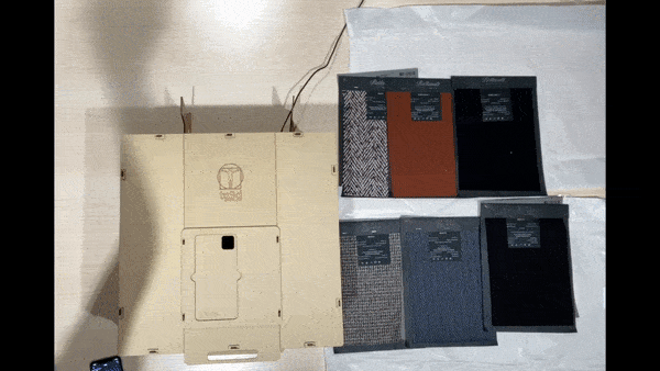 3D Fabric Scanner for digital fabric