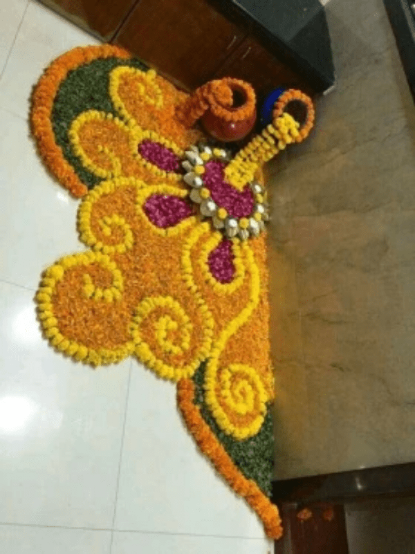 Best Flower Rangoli | Best Flower Site
