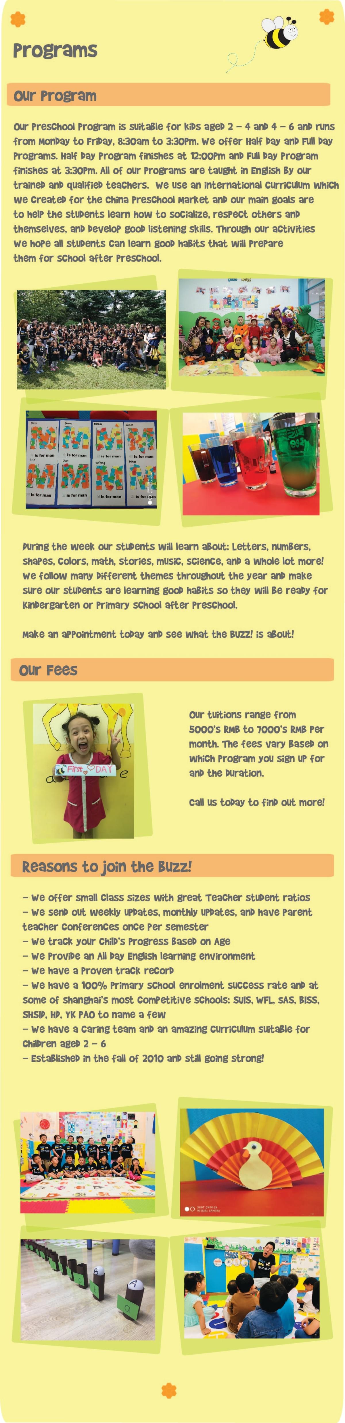 Program Busy Bee Education