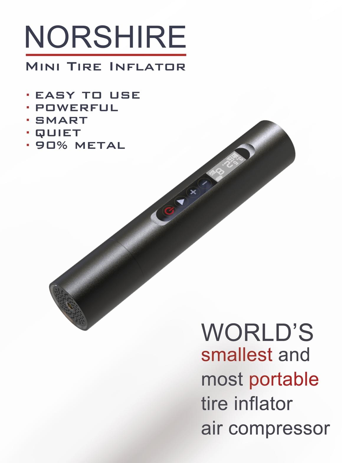 Norshire Mini Tire Inflator