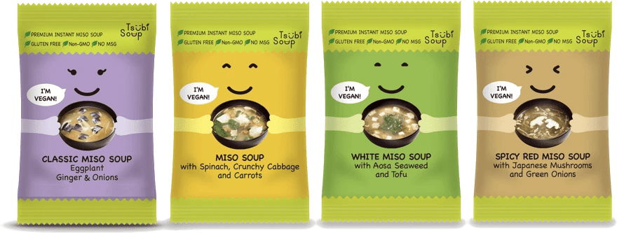 TSUBI SOUP - Revolutionary Instant Vegan Soup