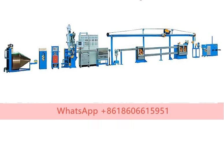 What are the types and applications of cable and wire extrusion line?