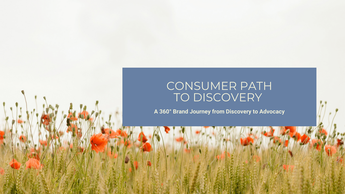 Consumer Path to Purchase - Discovery - brand messaging...