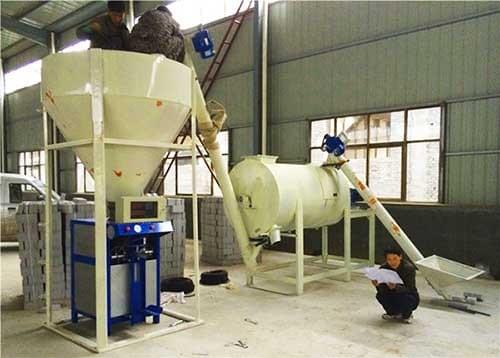 wall putty manufacturing machine