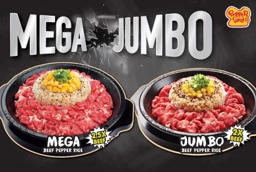 Mega Beef @ Pepper Lunch – Merlion Dreams