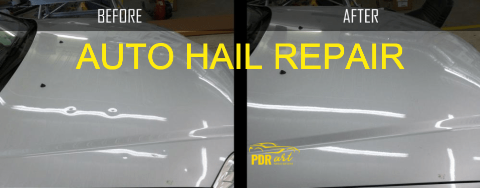 Before After Hail Repair - PDR Art Dent Repair Denver 720-695-9380 ...