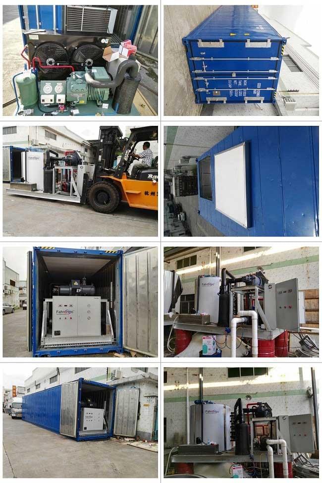 ice storage bin and assembling cold room system