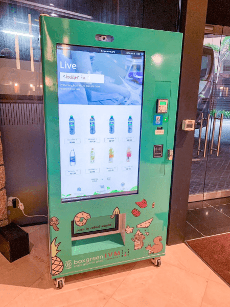 Singapore's First Healthy Vending Machine
