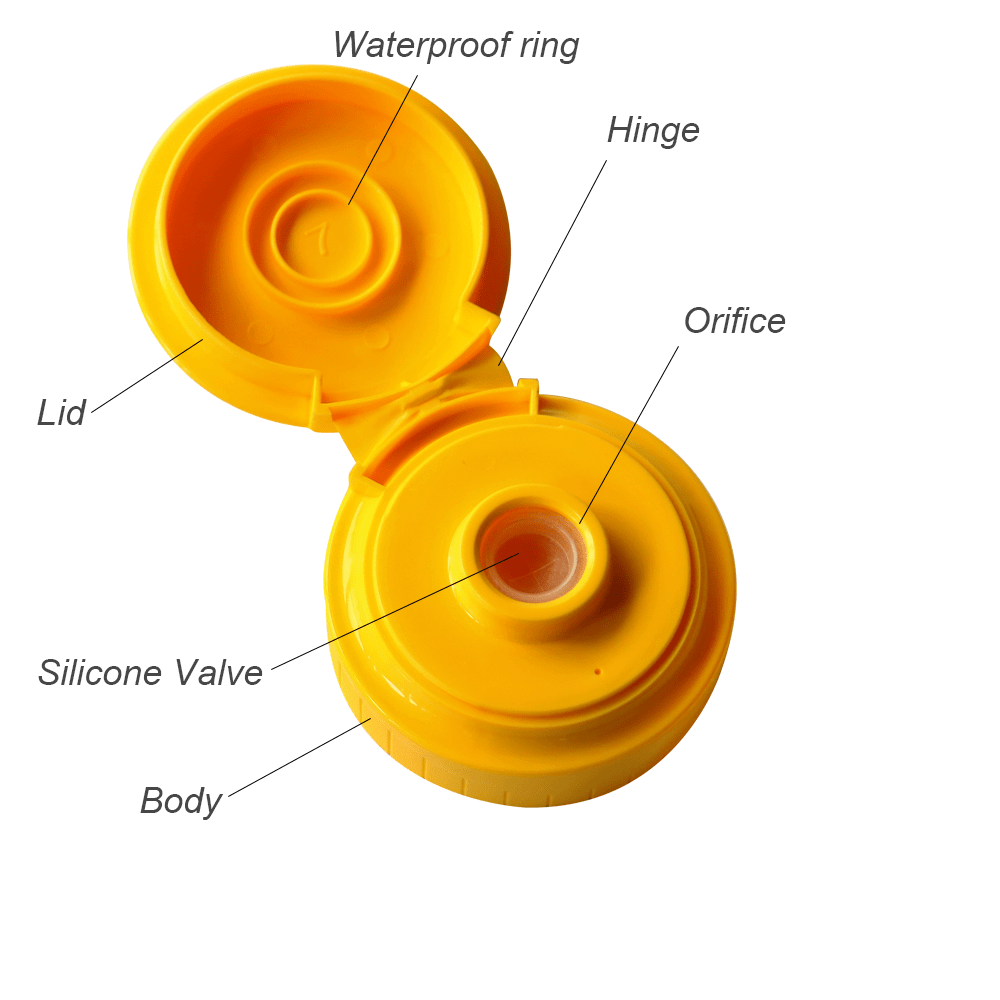 Plastic Flip Top Cap Manufacture and Supplier in China -XUFU