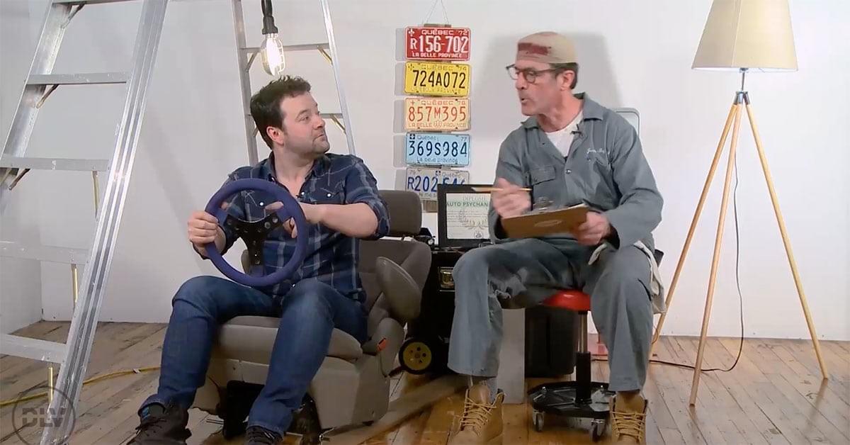 Auto-Psy ! Le légendaire mécanicien Jean-Guy Hood est de retour ...